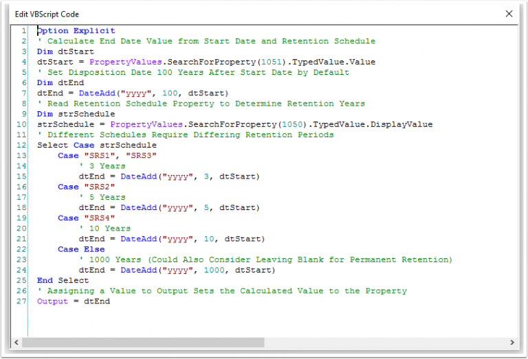 Sample Vbscript Code To Calculate A Date Png Solution Bench